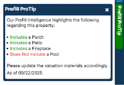 Prefill ProTip
