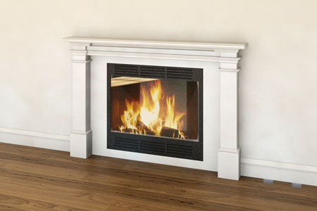 Fireplace, Zero Clearance, Prefabricated
